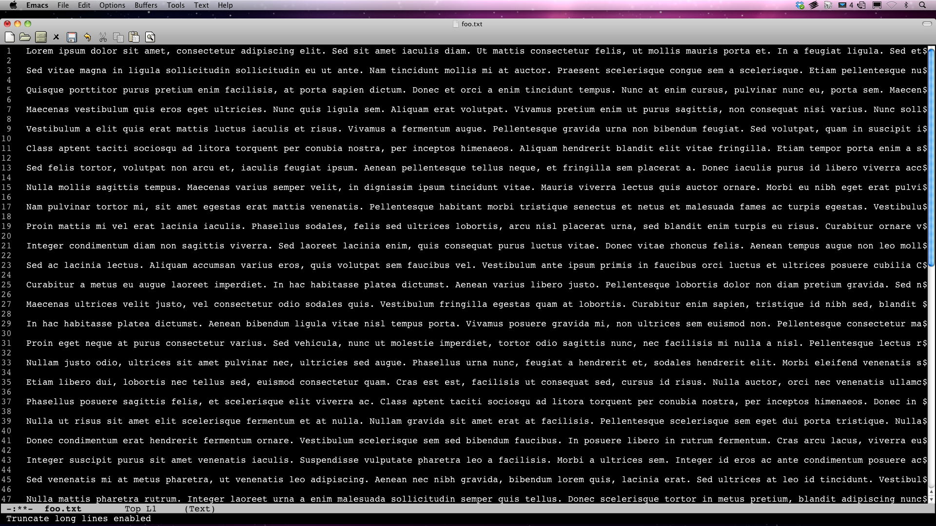 How To Make Line Numbers Not Touch The Text Of Text In Emacs Stack Overflow