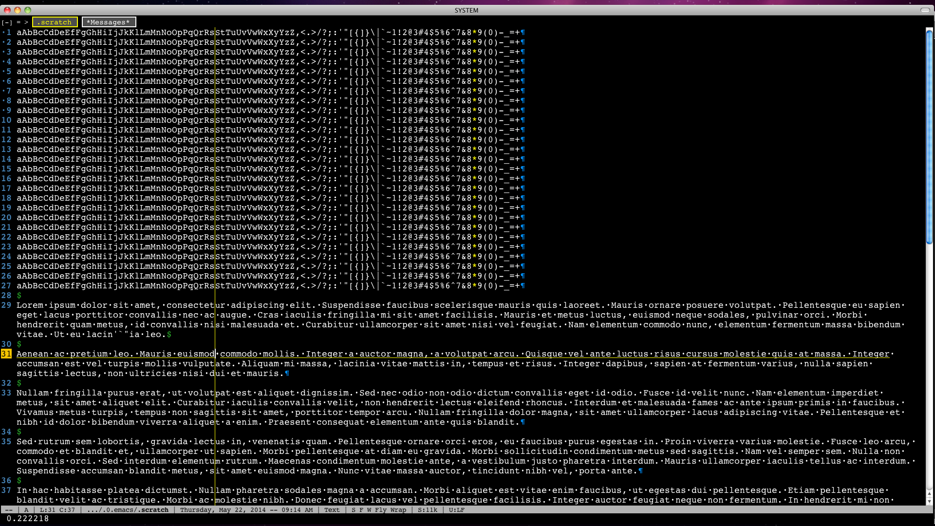 Elisp Emacs How To Create A Vertical Strike Through Effect Stack Overflow